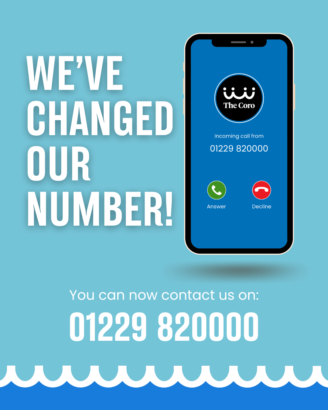 NEW BOX OFFICE PHONE NUMBER - The Coro